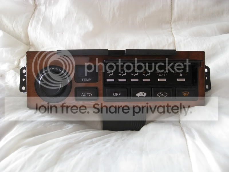 FS: G1 Woodgrain Auto Climate Control Unit - AcuraLegend.Org - The ...