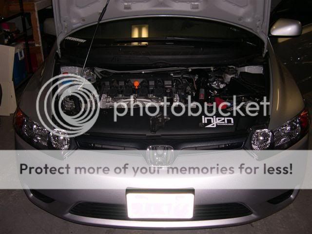 Black Injen CAI installed | 8th Generation Honda Civic Forum