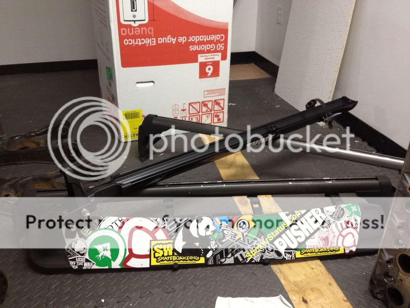 FS: OEM Jetta Roof Rack w/ Thule Fairing PLUS Thule bike attachment ...