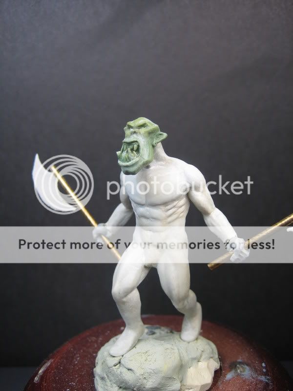 A primitive orc | planetFigure | Miniatures