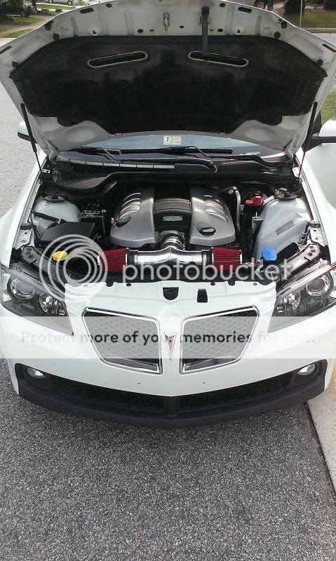 My custom dual cone cold air intake | Pontiac G8 Forum