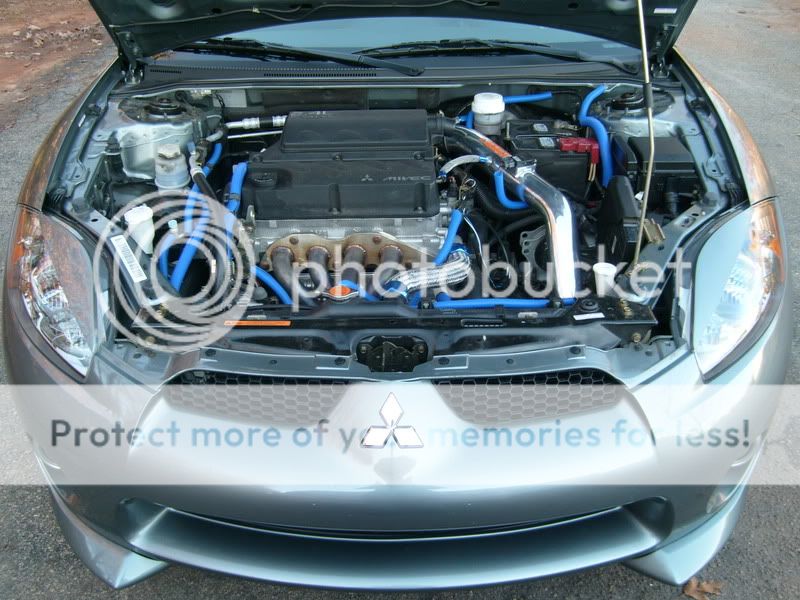 blue engine bay. | Mitsubishi Eclipse 4G Forums