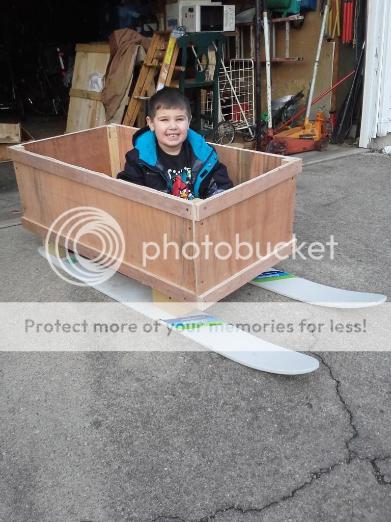 Homemade ice sleds | Ohio Game Fishing